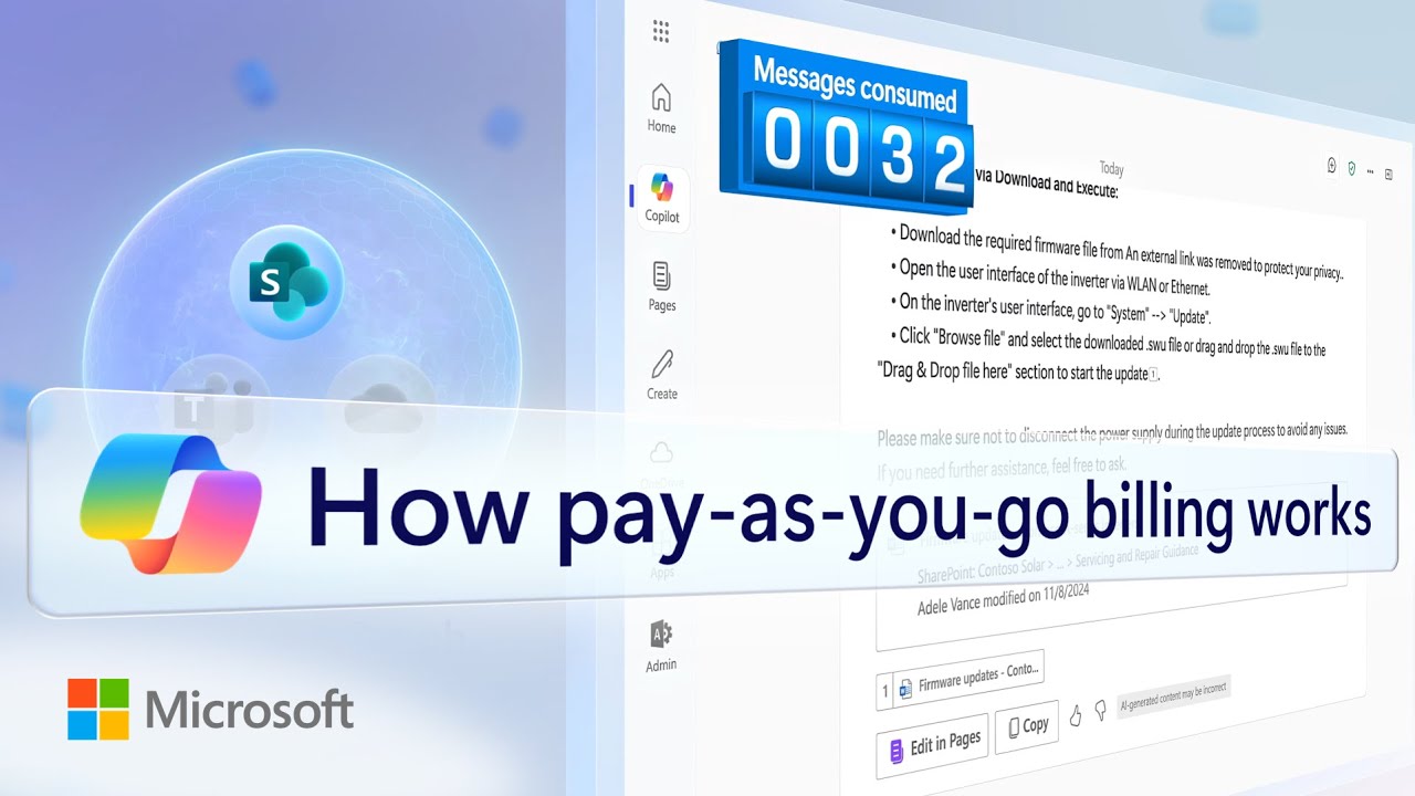 Microsoft 365 Copilot Chat: Unlock the Future of Pay-as-You-G...
