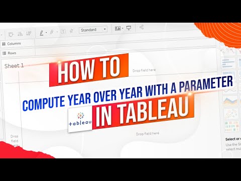 How to compute year over year with a parameter in Tableau