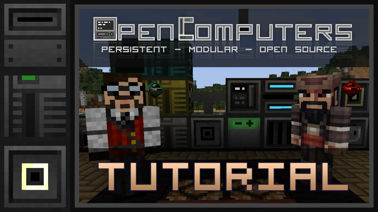 OpenComputers v1.3 Tutorial 1: Blocks and Items (English)