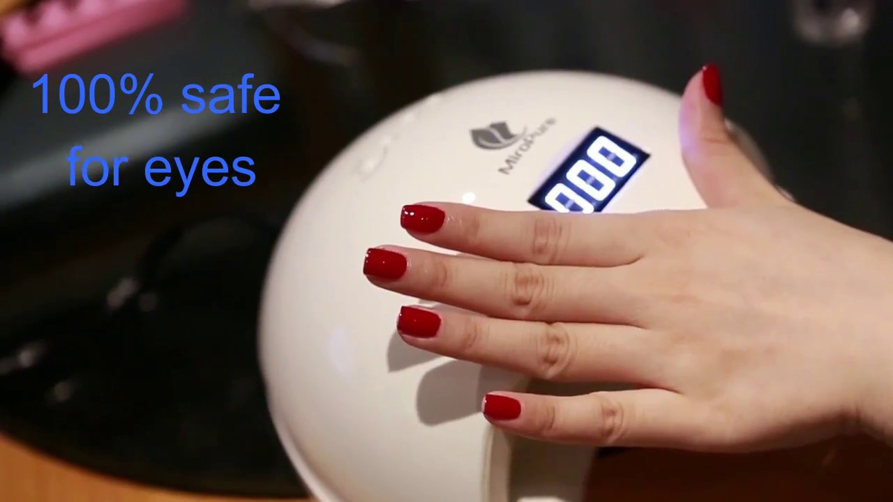 6W UV LED Nail Lamp dryer by MiroPure