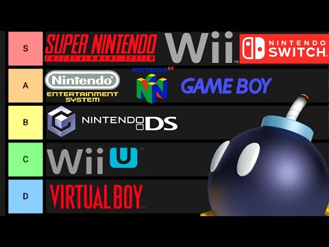 Ranking All Nintendo Consoles | Tier List