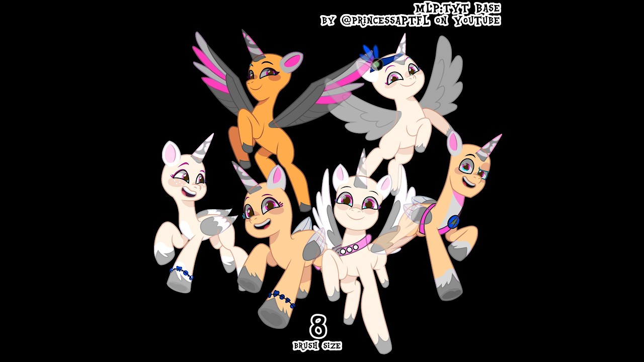 MLP:TYT Speedpaint - Making a base #1