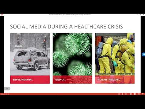 Social Media and Hospitals During an Emergency
