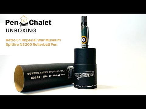 Relive History with the Retro 51 Imperial War Museum Spitfire N3200 Rollerball Pen