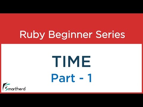 Learn 60 Ruby Tutorial Time and Date Part 1 - Mind Luster