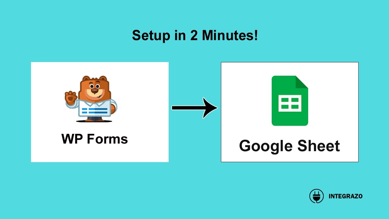 WP Forms to Google Sheets Integration in WordPress (Free Plugin) | Integrazo Automator