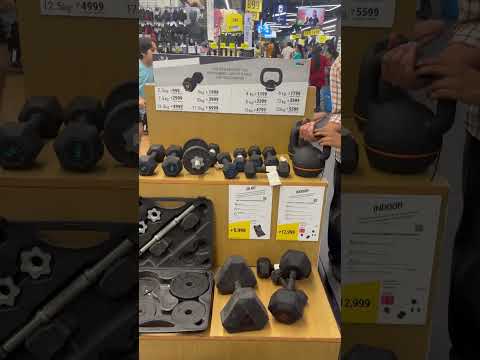 Decathlon Dumbell #decathlon #gym #weightloss #shorts #ashortaday