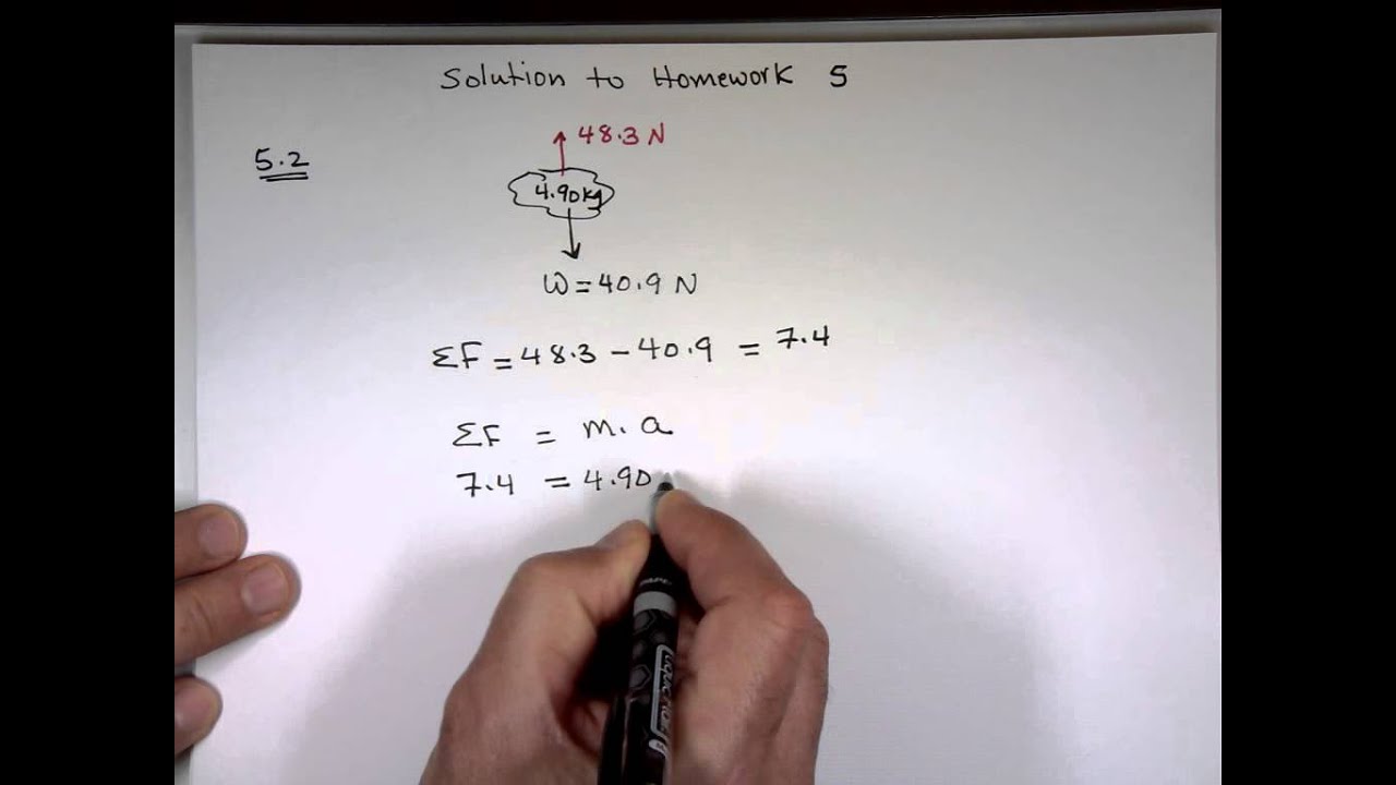 Solution to Chapter 5 Homework