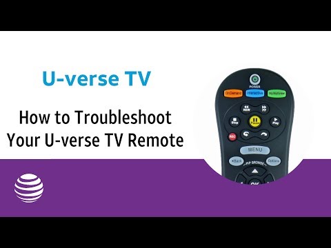 How to Troubleshoot Your U-verse TV Remote Control | U-verse TV Support