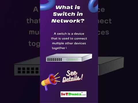 What is Network Switch ? Definition of Switch #shorts #shortvideo #networkswitch