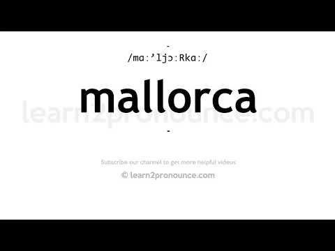 How to pronounce Mallorca | English pronunciation