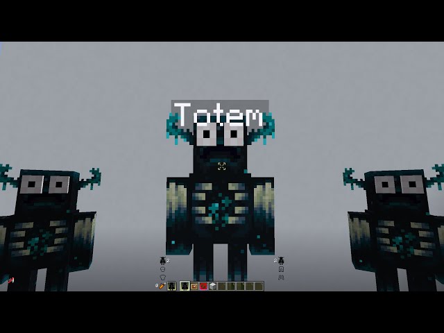 Warden totem Minecraft Texture Pack