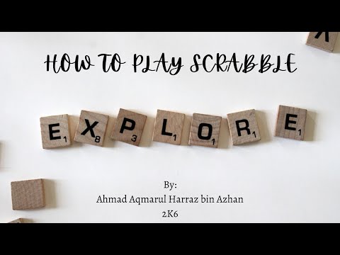 HOW TO PLAY SCRABBLE
