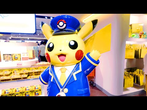 Pokémon Store Tokyo Station Shop Walkthrough 4K