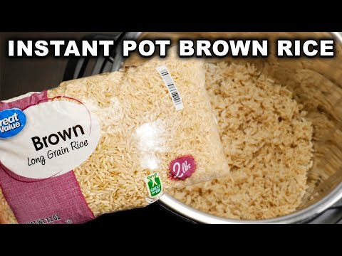 Instant Pot Brown Rice