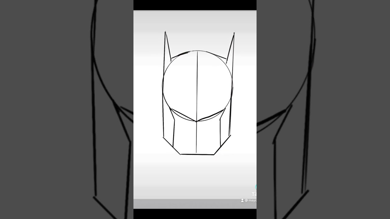 How to Draw Batman - The Easiest Way