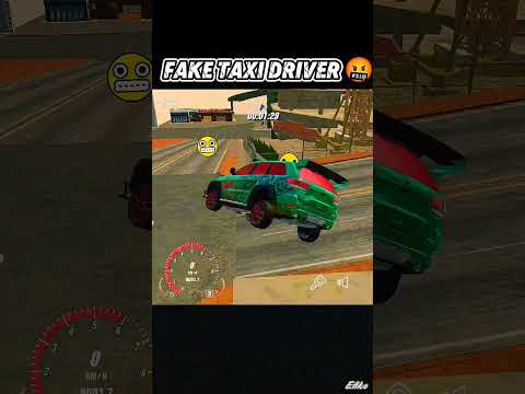 Fake Taxi Driver 🤣 Car Parking Multiplayer 👨🏻🔧 #shorts #carparkingmultiplayer #newupdate