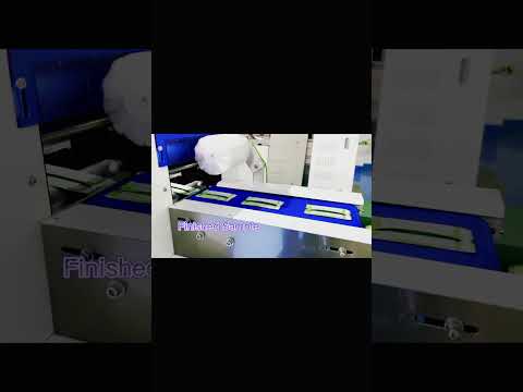 Single Pack Wet Tissue Slitting Packaging Machine Automatic Wipes Production Line | SAYOK
