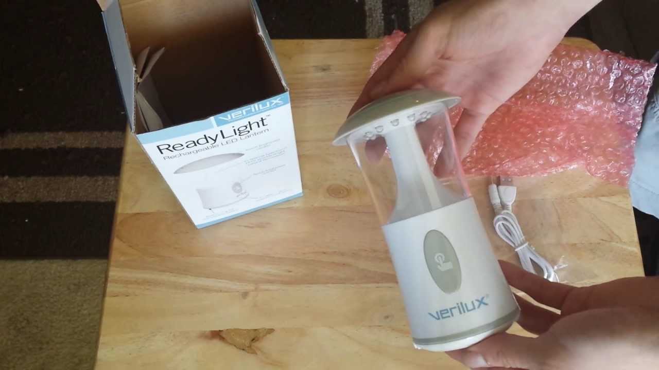 Verilux Readylight Rechargeable Led Lantern Overview