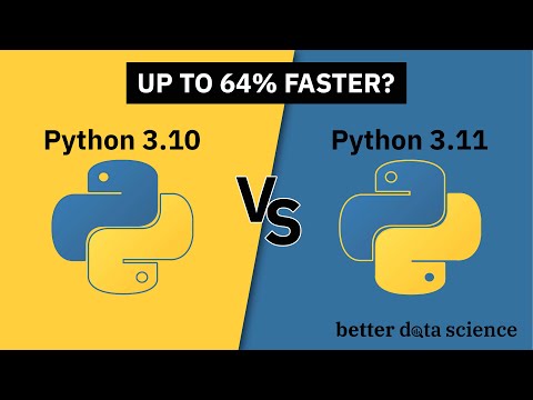 Python is About to Become 64% Faster - Python 3.10 vs. Python 3.11 Benchmark | Better Data Science