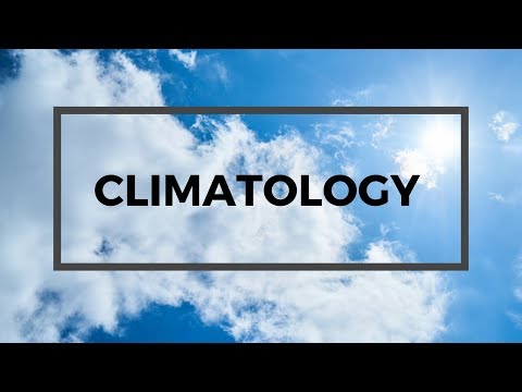 Climatology - introduction to climatology - Branches of Climatology