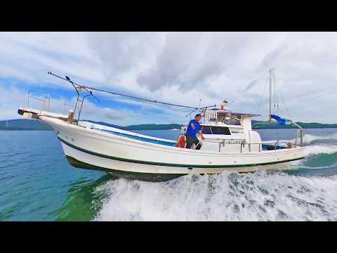 [Engine maintenance completed] Equipped with Yanmar 270 horsepower Kyoritsu Resin Craft 35ft Used...