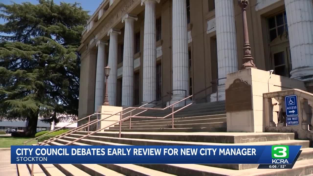 Stockton City Council to discuss city manager's job performance