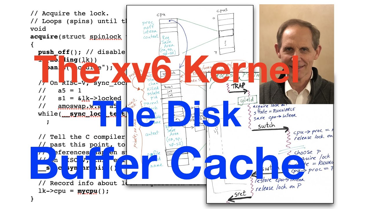 xv6 Kernel-28: Disk Buffer Cache