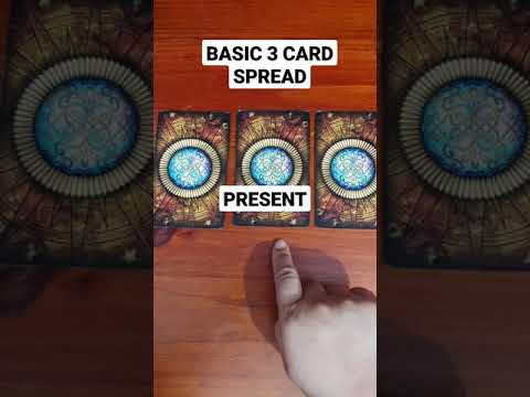 #TAROT FOR BEGINNERS - #3 CARD SPREAD