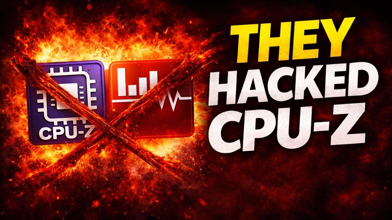 They Hid Malware Inside CPU Z and HWMonitor — Here's What It Does