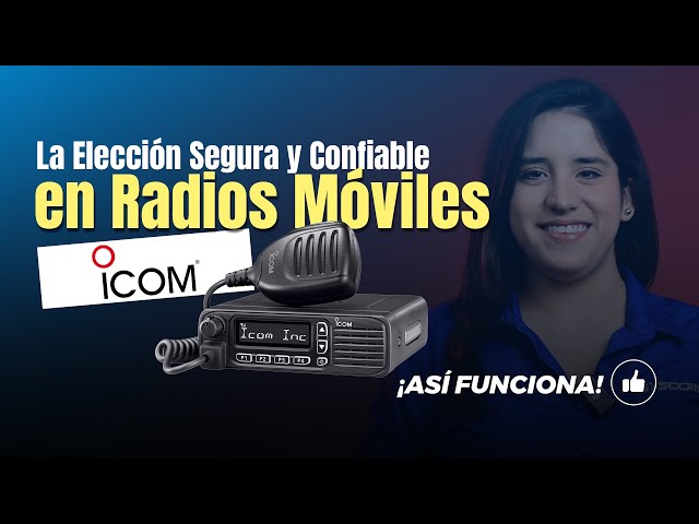 SYSCOM: IC-F5061D-ICOM - Radio Móvil Digital NXDN, 50 W, 136-174MHz, 512 canales, analógico ...