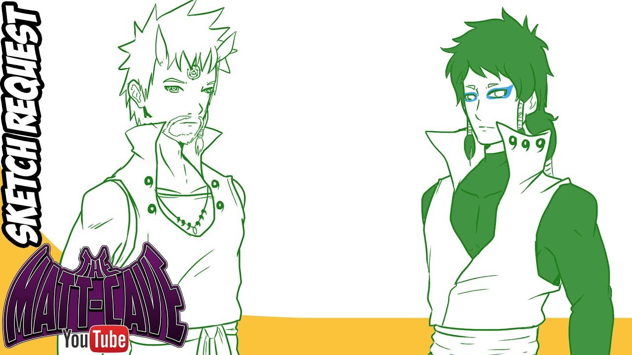 Sketch Request - OC Brothers Son Hagoromo and Indra Otsutsuki Alucard