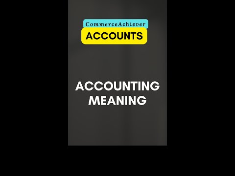What is Accounting? Accounting - What does it Mean and Why Should You Care?