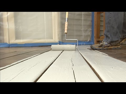 How to Paint a Deck