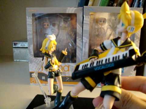 Kagamine Rin and Len Figma Video Review | My Secret Otaku LIfe