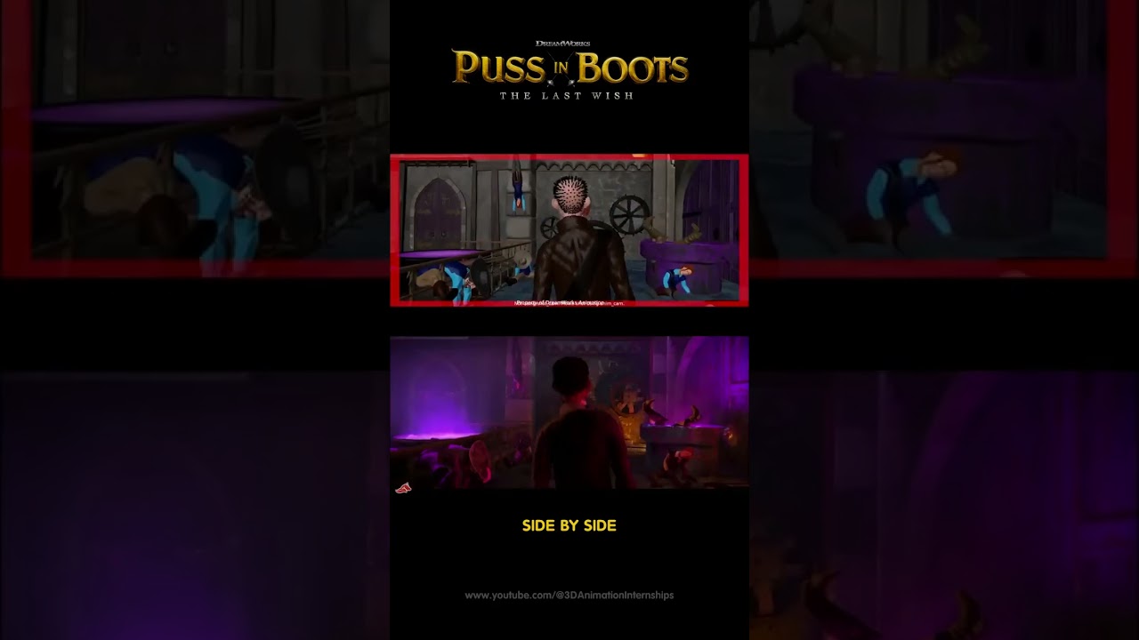 Kitty Softpaws Shot Progression  #shorts #youtubeshorts #viral #trending #pussinboots2 #trend #trend