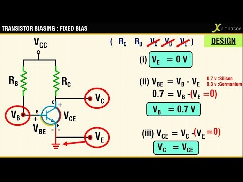 Fixed Bias Configuration Video Lecture - Electrical Engineering (EE)