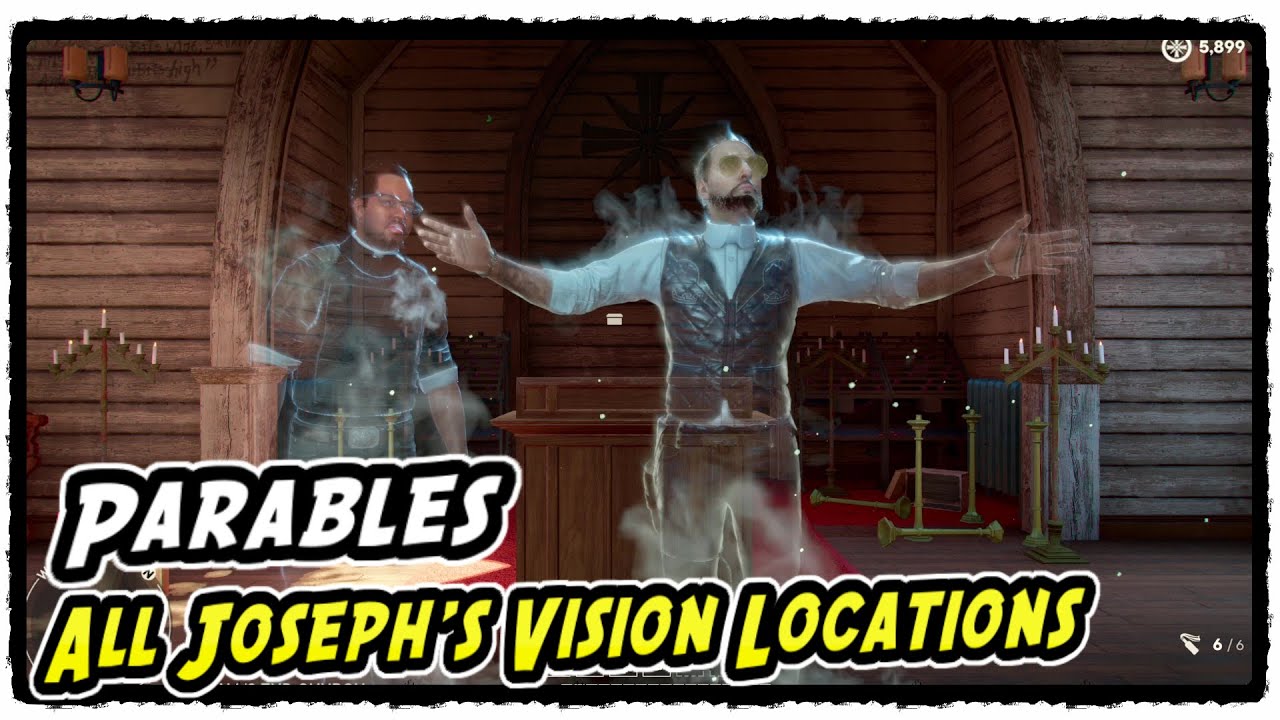 Far Cry 6 All Joseph's Vision Locations in Joseph Collapse DLC (Parables Trophy / Achievement)