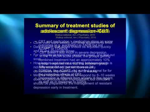 Professional Resources: Medication Treatment for Anxiety and Depression in Youth