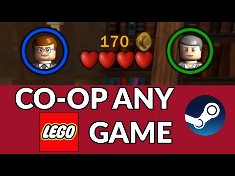 How to play ONLINE CO-OP in ANY Lego Game