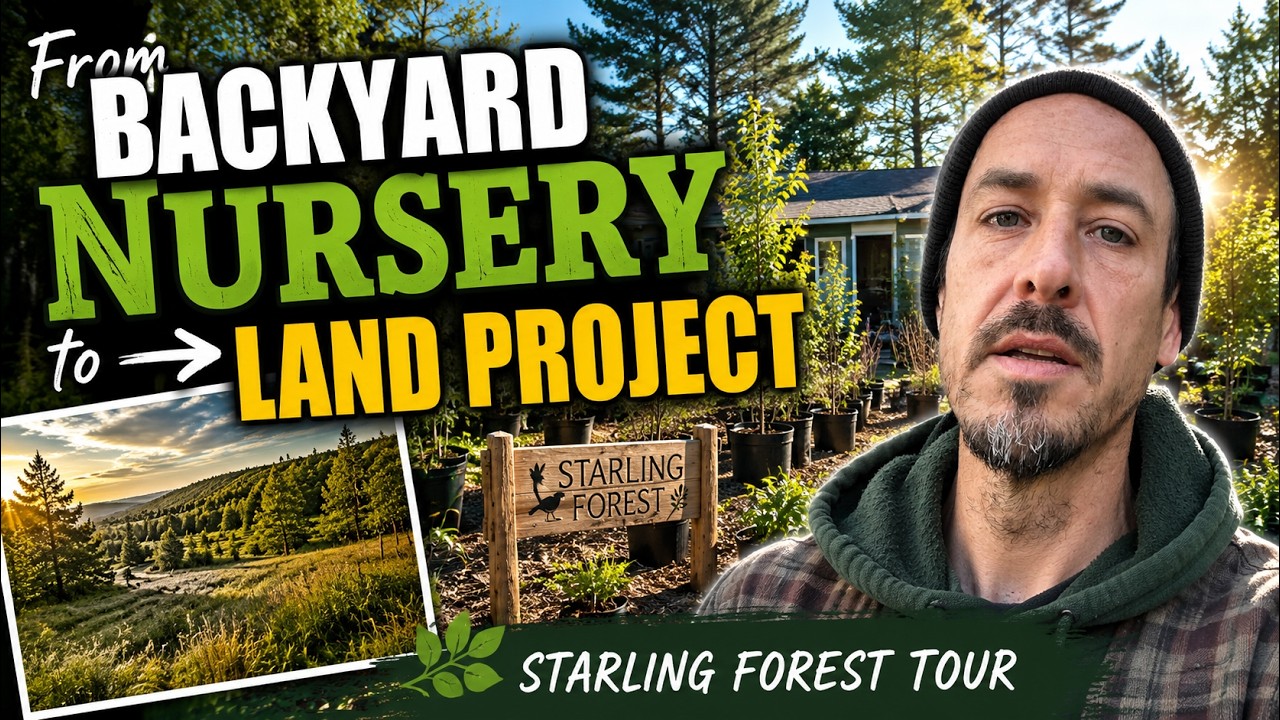 From Backyard Nursery to Land Project | Starling Forest Tour
