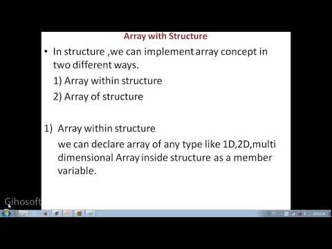 15-array within structure unit-4 part-2