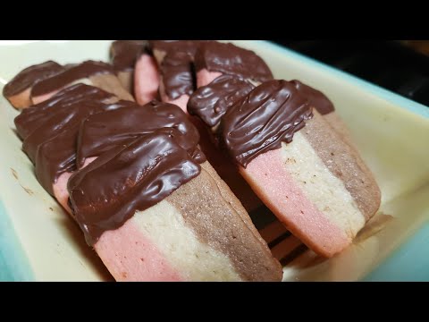 Chocolate Coconut Neapolitans