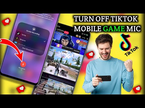 How to Turn Off Microphone in Tiktok Live Mobile Gaming ????