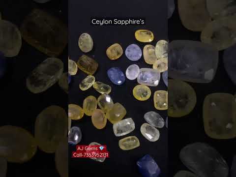 Srilankan Saphhires #viral #ceylon #srilanka #sapphire #astrology