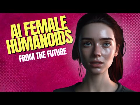 AI female HUMANOID robots that live in the future! | Female Robots