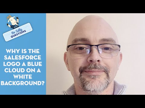 Why is the Salesforce Logo a Blue Cloud on a White Background? | No Silly Questions