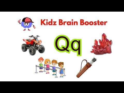 Words that start with Letter Q | Lesson 17 - Alphabet word series| #Phonics #alphabets #learnenglish