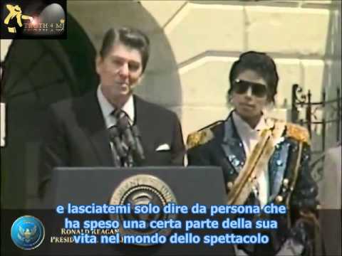 Michael Jackson at the White House 5 -14 -1984 sub ita.avi