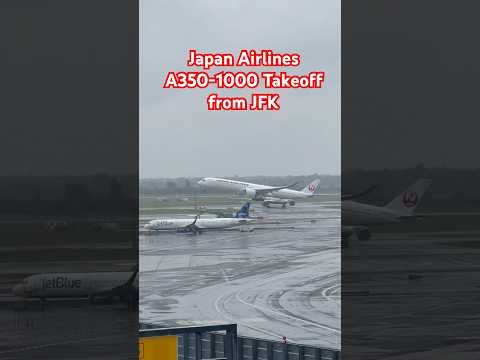 Japan Airlines A350-1000 Takes off #aviation #a350 #modelairplane #airport #japanairlines